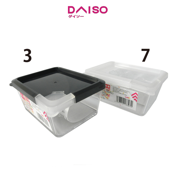 Jual Daiso Plastic container -260mL - | Shopee Indonesia