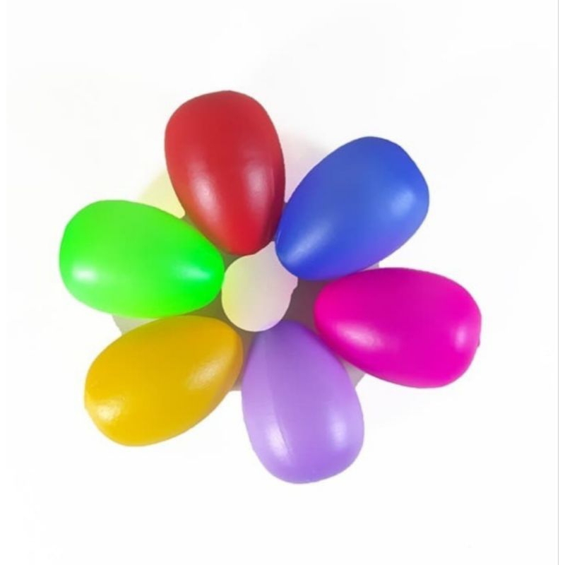 Jual MAINAN TELUR 4 WARNA B 602 isi 20pcs / Set mainan Telur Bahan ...