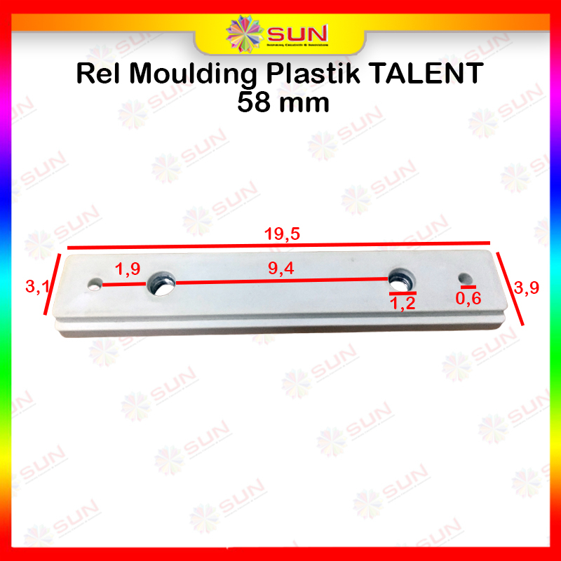 Jual Rel Slide Aluminium / Plastik Moulding - Rel Besi / Plastik ...