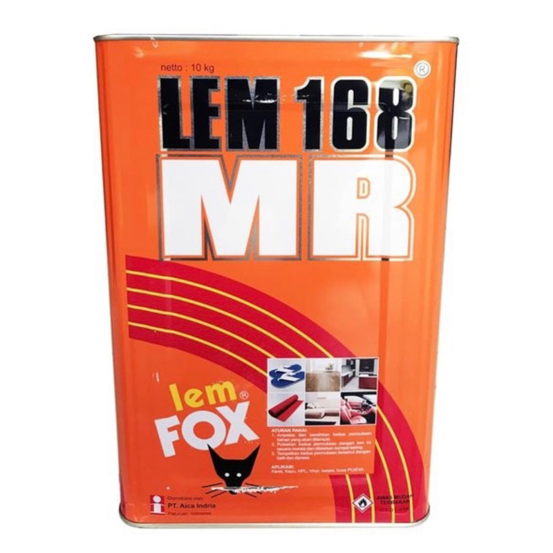Jual Lem Kuning HPL Triplek FOX 168 MR Blek 10 KG | Shopee Indonesia