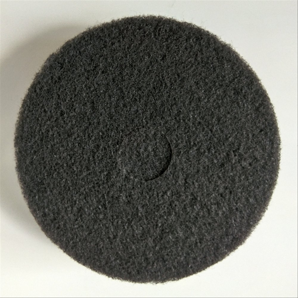 Jual PAD HITAM 17 INCH 3M DIAMETER 43 CM BLACK SPONGE PAD FOR FLOOR ...