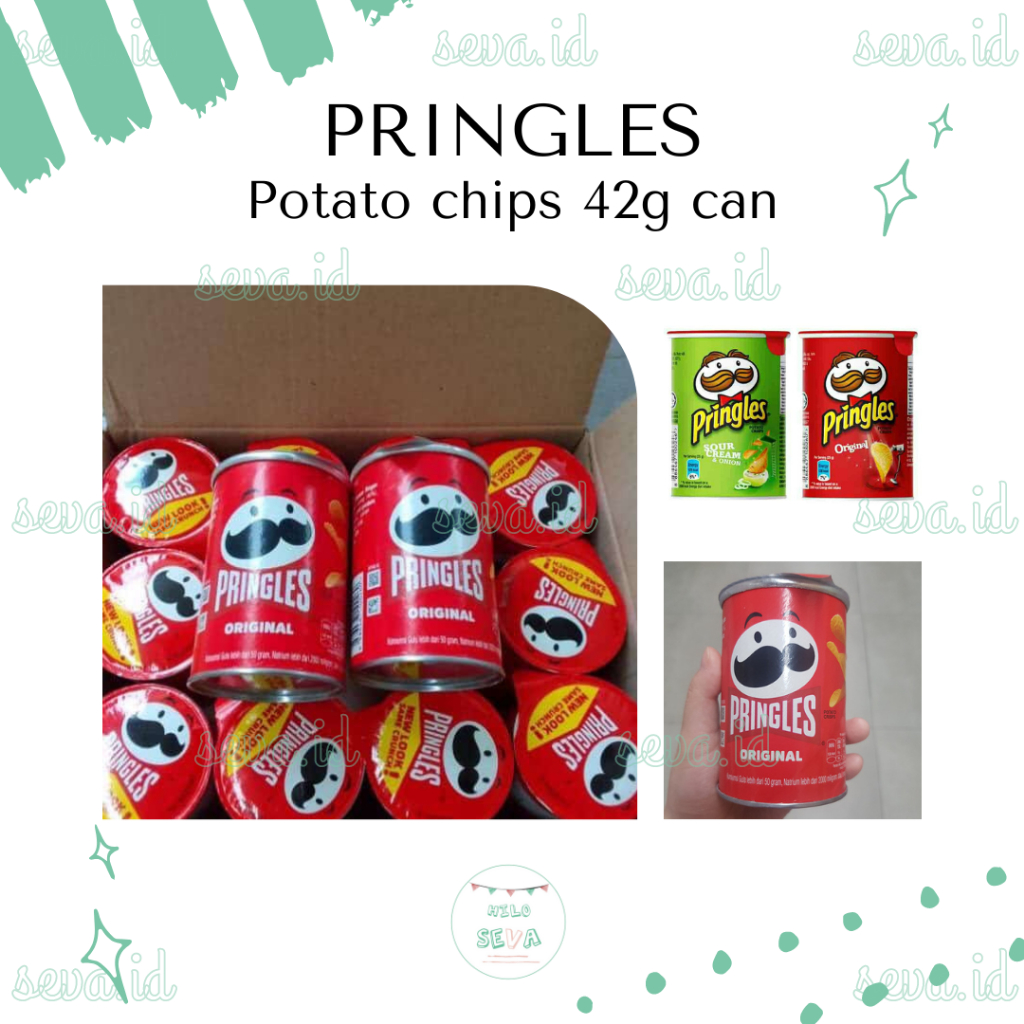 Jual PRINGLES POTATO CHIPS KERIPIK KENTANG PRINGLES 42GRAM PRINGLES ...