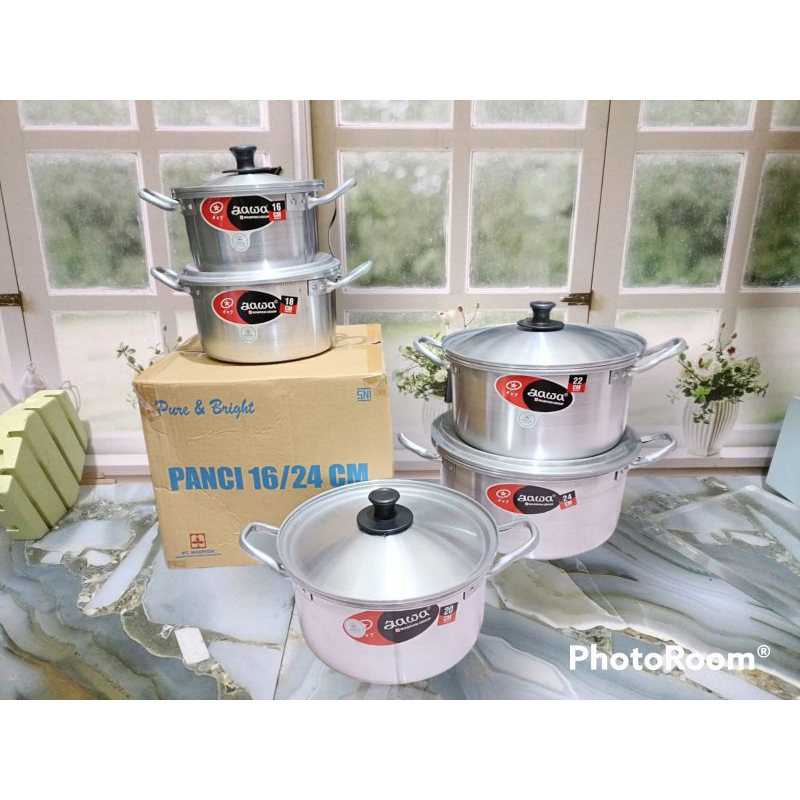 Jual Panci Jawa set 5pc 16/18/20/22/24 | Shopee Indonesia