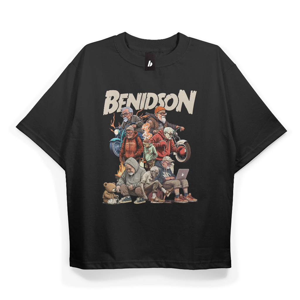 Jual BENIDSON Oversized Tshirt Infinity Peace | Shopee Indonesia