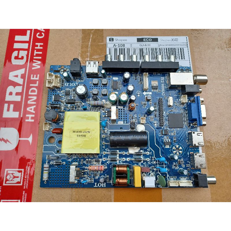 Jual MAINBOARD LED TV POLYTRON CV56XH-E32 | Shopee Indonesia