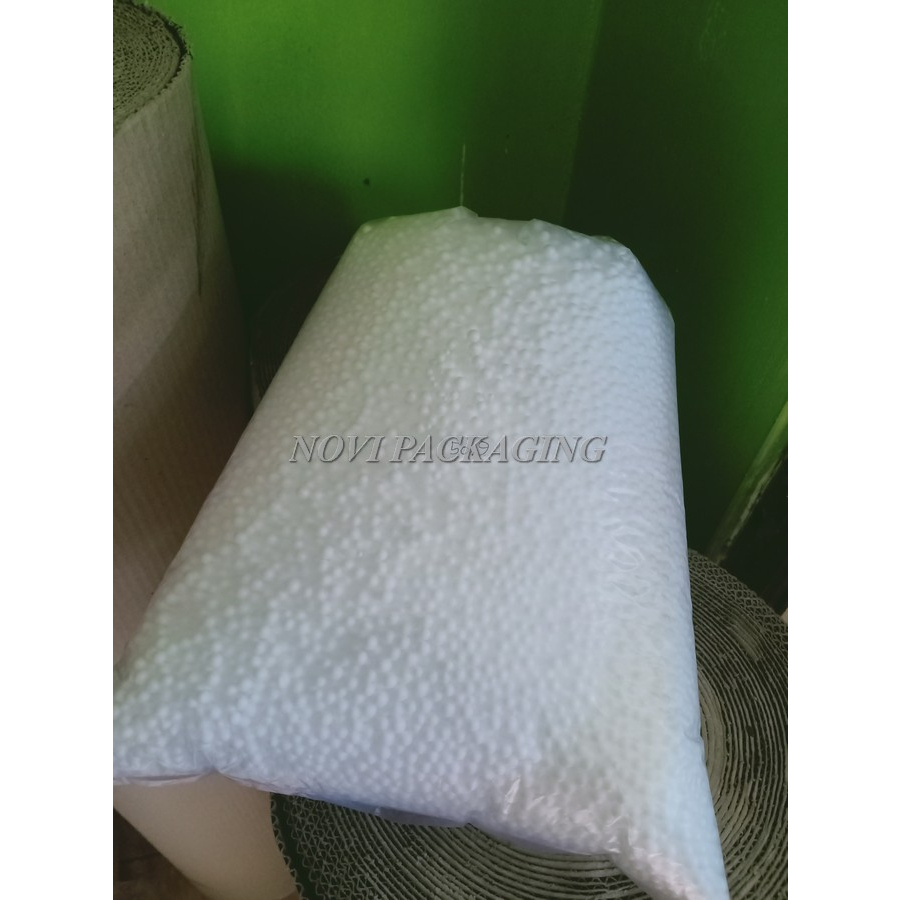 Jual Butiran Styrofoam Isi Bean Bag Biji Styrofoam Ecer 50G/100G ...