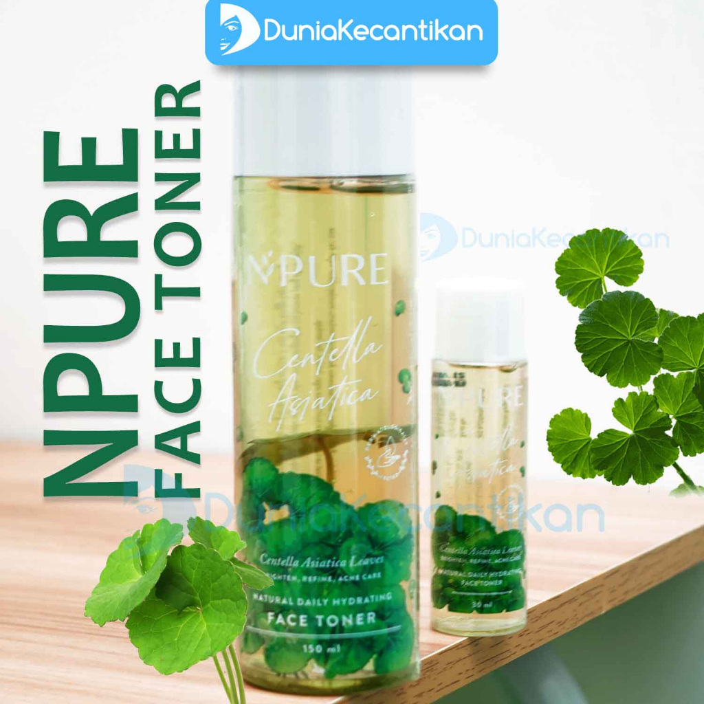 Jual NPure Face Toner Centella Asiatica Toner Wajah Jerawat Hydrating Toner N'Pure Cica Series N ...