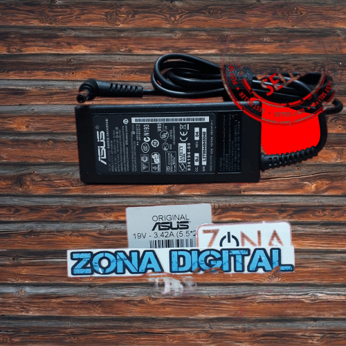 Jual ASUS 19V 3.42A ADAPTOR CHARGER LAPTOP A43S A43E A46C A450C K53S K43 K42F A44H | Shopee ...