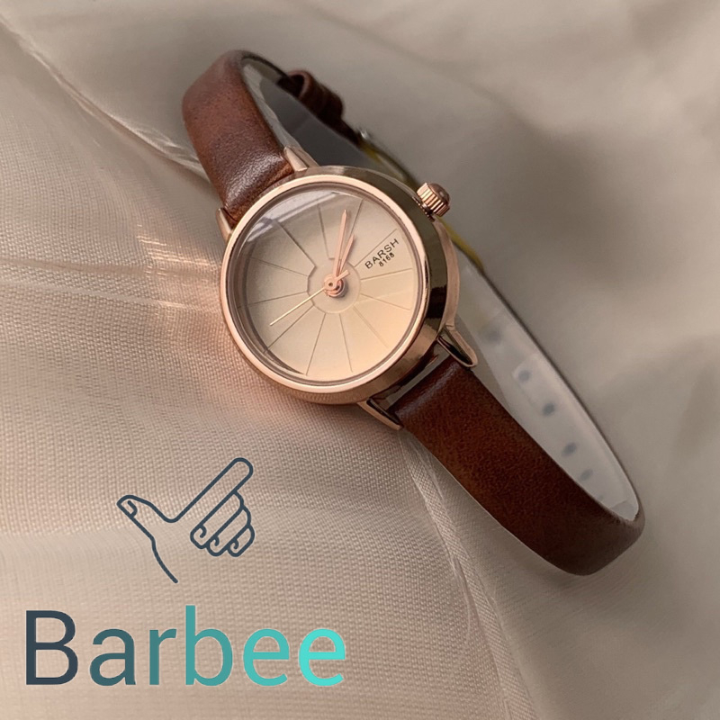 Jual Barbee Jam Tangan Wanita Analog Barsh Versi Korea Vintage JS627 ...