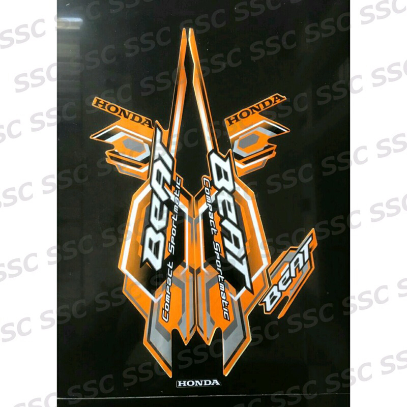 Jual stripping motor honda beat 2008 warna orange | Shopee Indonesia