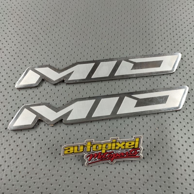 Jual Emblem mio stainless (2pcs) | Shopee Indonesia