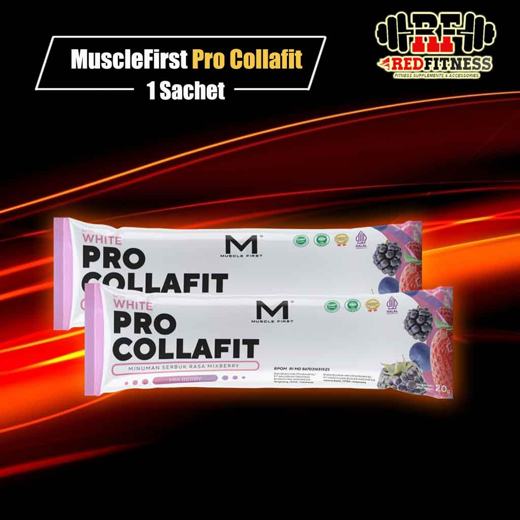 Jual M1 Muscle First Pro Collafit Eceran Sachet / MuscleFirst Collagen ...