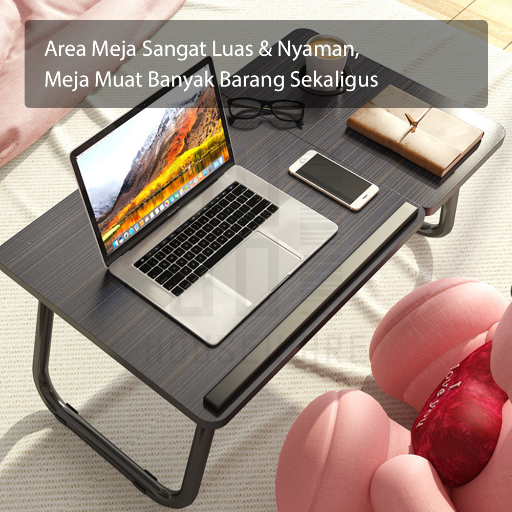 Jual Meja Laptop Lipat Foldable Desk Zoomer Belajar Serbaguna HUGO ...