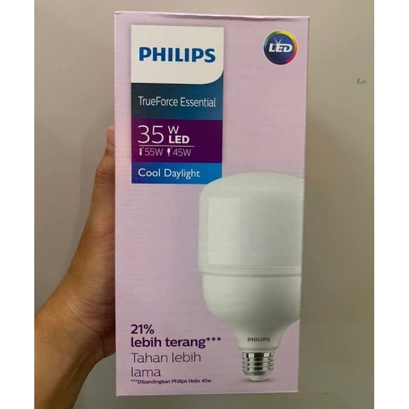 Jual Lampu Philips Ess Led 35 Watt Jumbo Led Essential 35w Putih | Shopee Indonesia