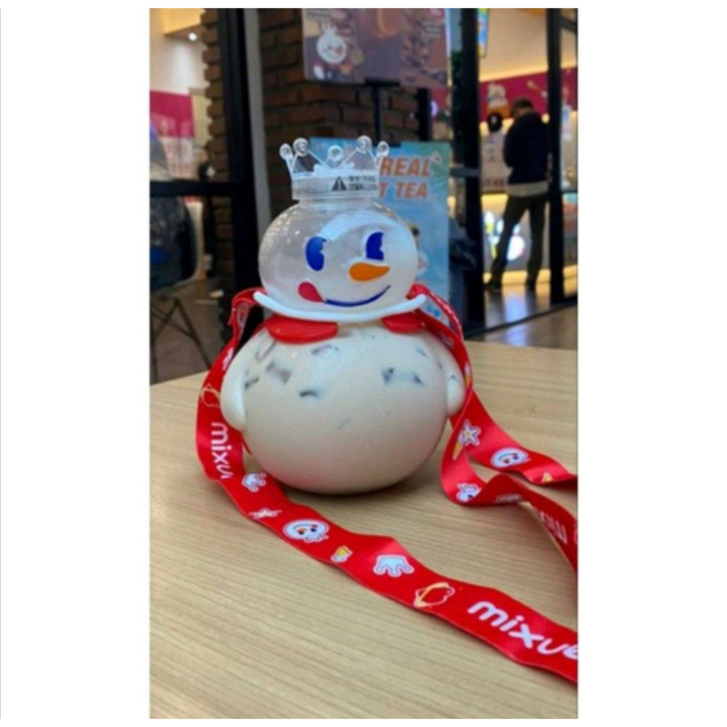 Jual Tumbler Botol Mixue Snow King + Tali Gantungan / Water Bottle ...