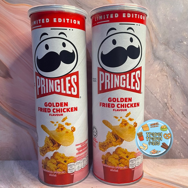 Jual Pringles Golden Fried Chicken - 102gram HALAL Limited Edition ...