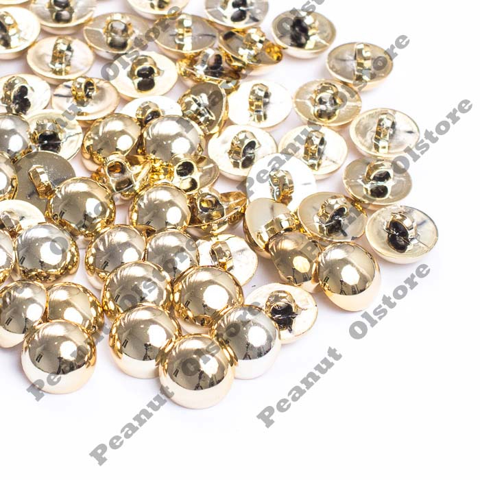 Jual Kancing jamur emas 1,5cm / gold | Shopee Indonesia