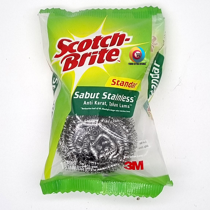 Jual sabut Stainless scotch brite | Shopee Indonesia