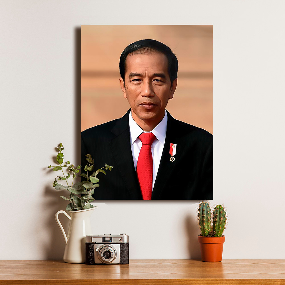 Jual Poster Presiden RI ke 7 Ir. Joko Widodo Jokowi 1 - Dekorasi Hiasan ...