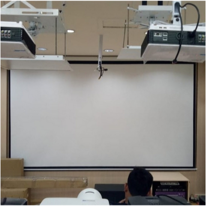 Jual Screen Projector 100inch Motorized Layar Proyektor Remot 100 ...