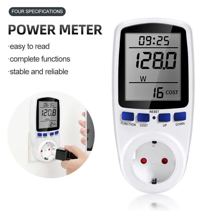 Jual pengukur listrik kwh digital power meter KWH meter energy meter watt meter ampere meter ...