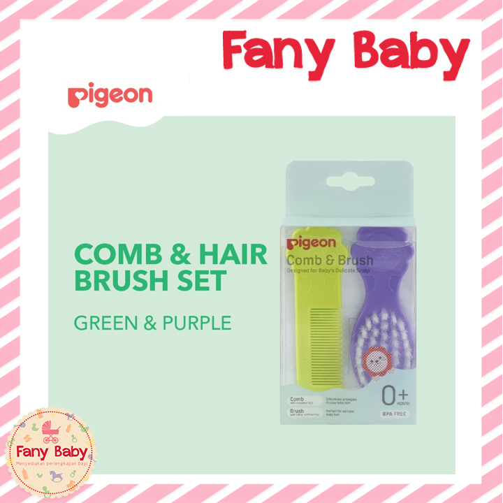Jual PIGEON COMB AND HAIR BRUSH SET | Shopee Indonesia