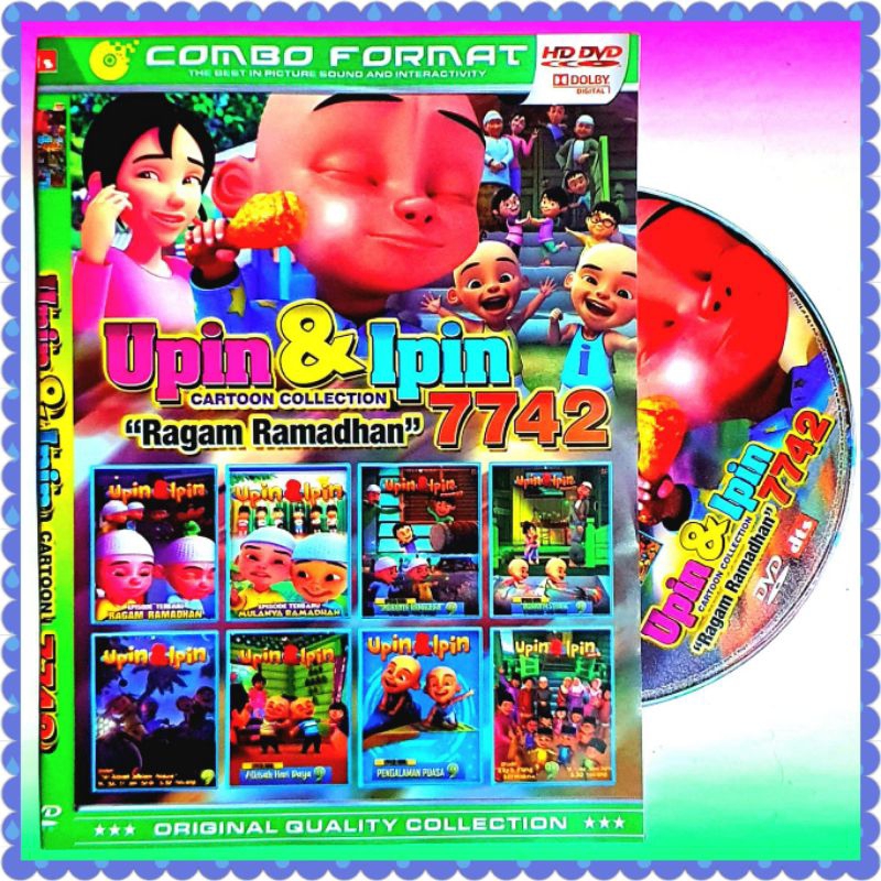 Jual Kaset Koleksi Upin Ipin Spesial Bulan Ramadhan Kaset Film