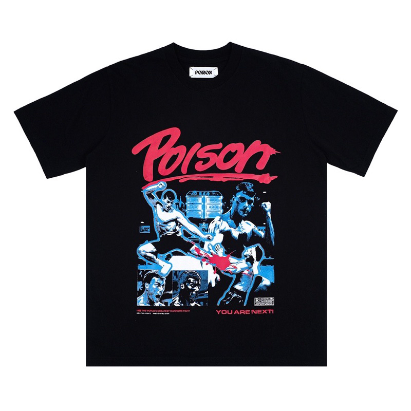 Jual POISON FOREVER - Battle Tshirt Graphic Black - Heavyweight 220GSM ...