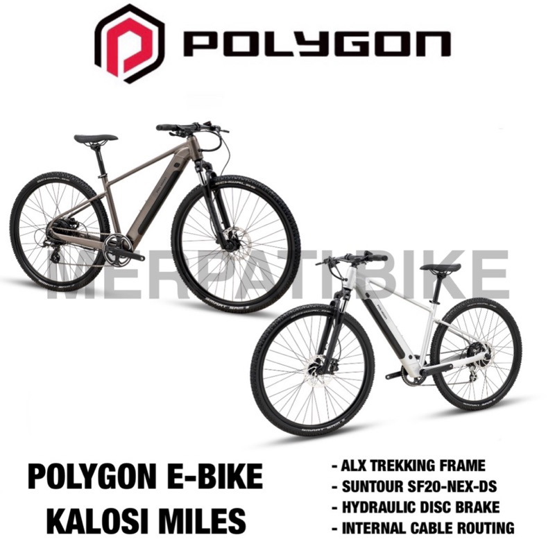 Jual Polygon Kalosi Miles E-Bike Sepeda Listrik Hybrid | Shopee Indonesia