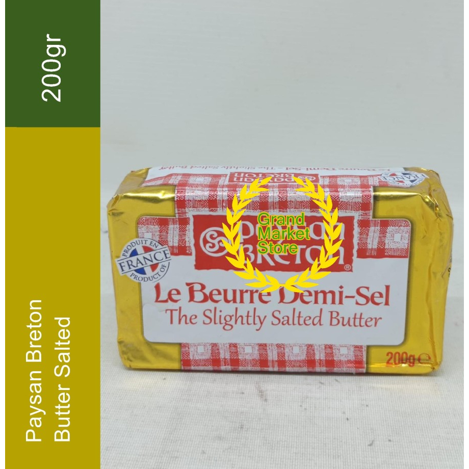 Jual Promo Banting Harga Paysan Breton Butter Salted 200g Mentega ...