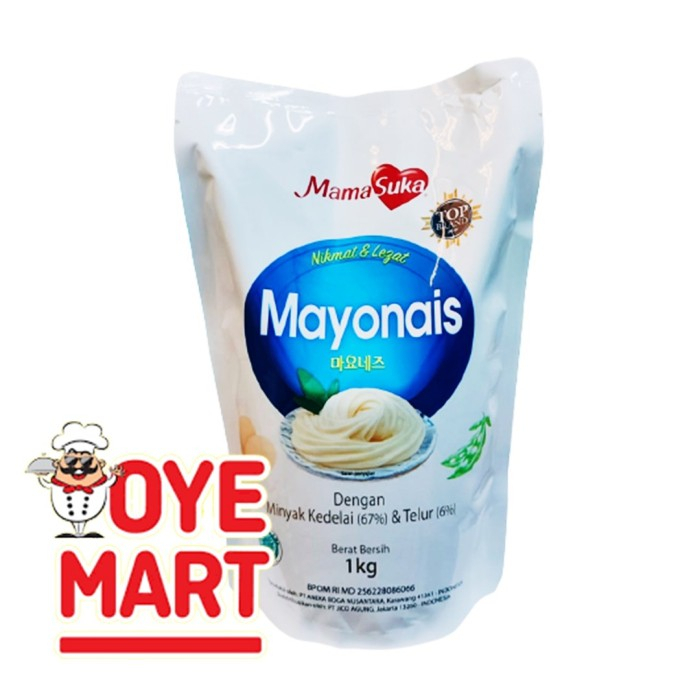 Jual MAMASUKA MAYONAIS STANDING POUCH 1KG / SAUS MAYO | Shopee Indonesia