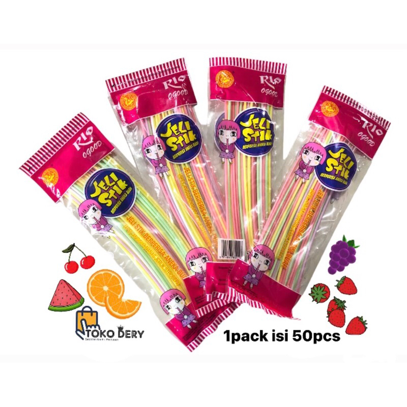 Jual Permen jelly Stick JUMBO 50PCS | Shopee Indonesia