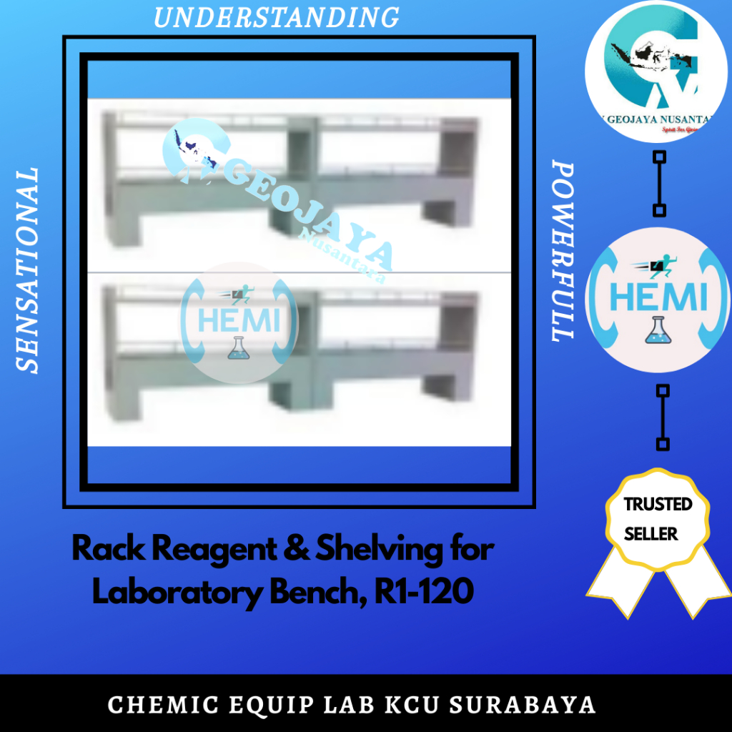 Jual Rack Reagent & Shelving for Laboratory Bench, R1-120 | Shopee ...