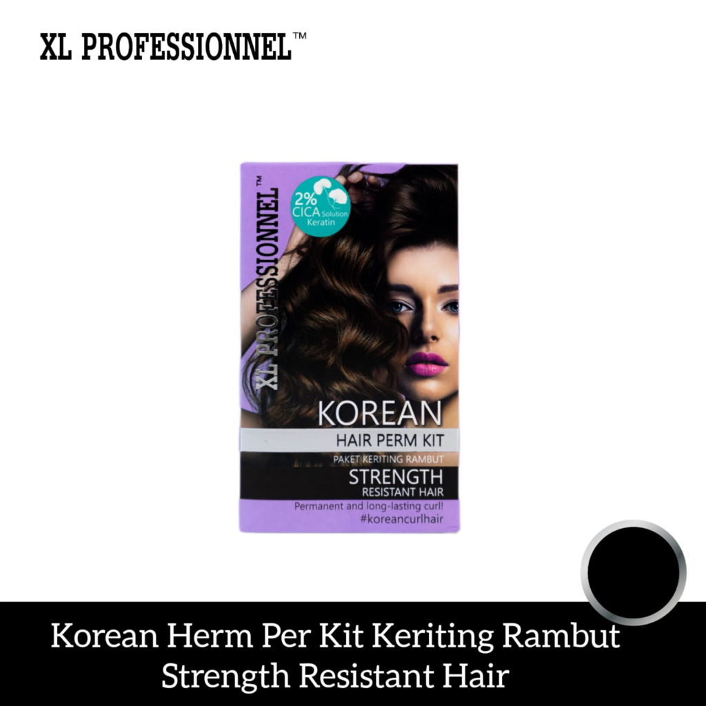 Jual XL KOREAN HAIR PERM KIT PAKET KERITING RAMBUT STRENGTH RESISTANT ...