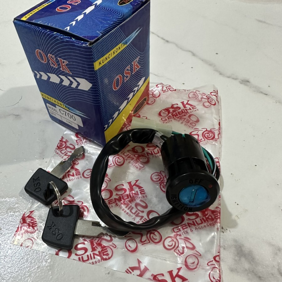 Jual ONLY OSK C700 KUNCI KONTAK C 700 800 C800 WIN CB GL 100 125 KEYSET KEY SET LAMA BARU MTOR ...