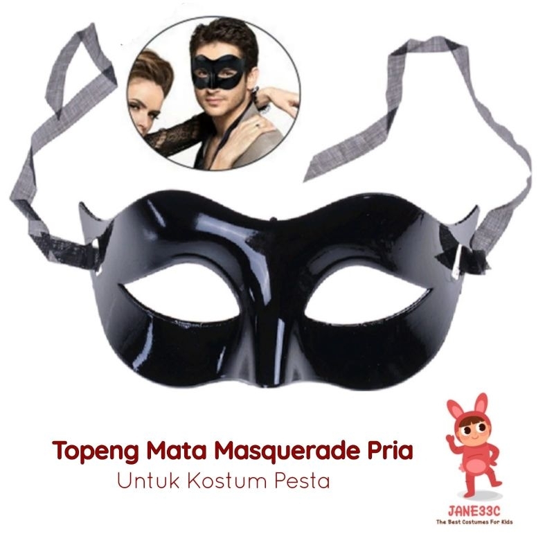 Jual Topeng mata masquerade pria untuk kostum pesta | Shopee Indonesia