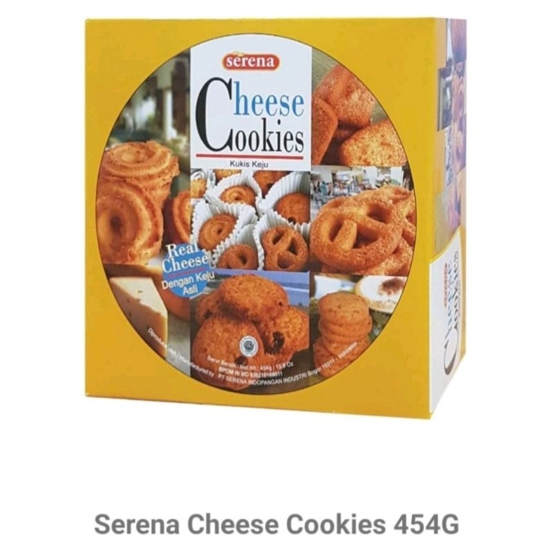 Jual Serena Cheese Cookies 454g 454 gram biskuit keju | Shopee Indonesia
