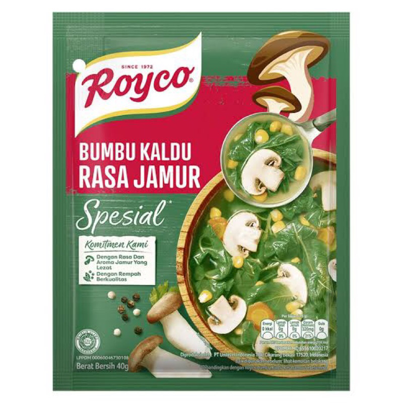 Jual Royco kaldu jamur 10gr isi 50pcs (KHUSUS KOTA PALEMBANG) | Shopee Indonesia
