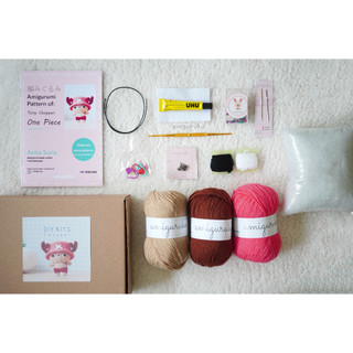Jual Paket Rajut DIY Kits Amigurumi Boneka Rajut Crochet - Tony Tony ...