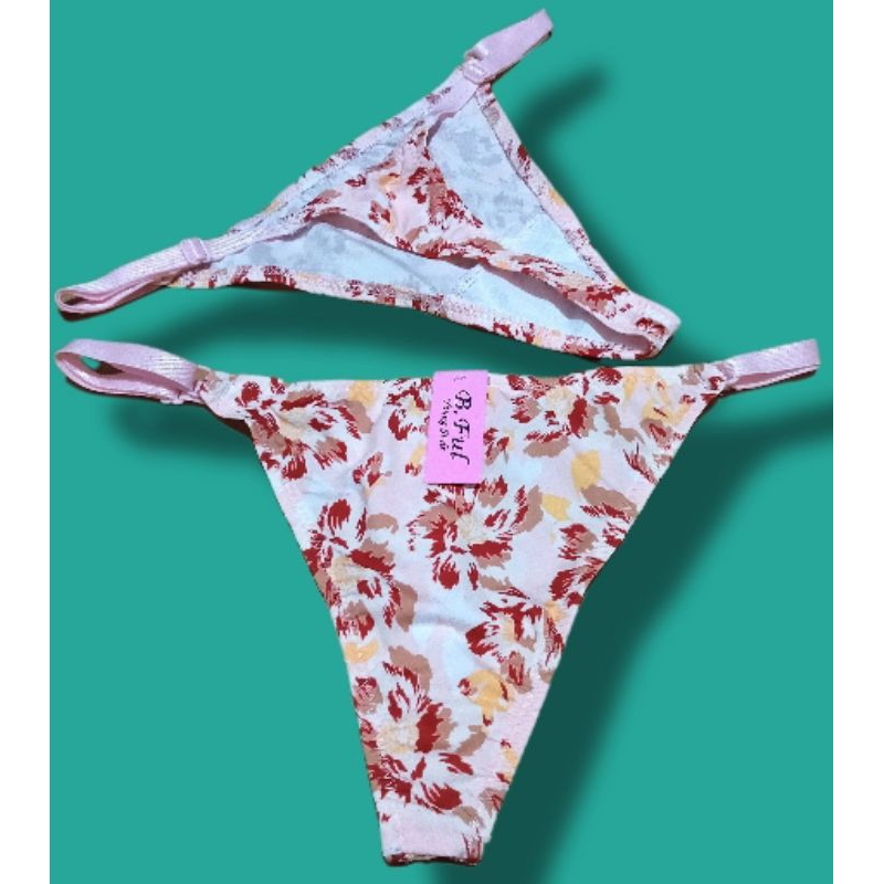 Jual Gstring G String Thong Motif Setel Pinggang Shopee Indonesia