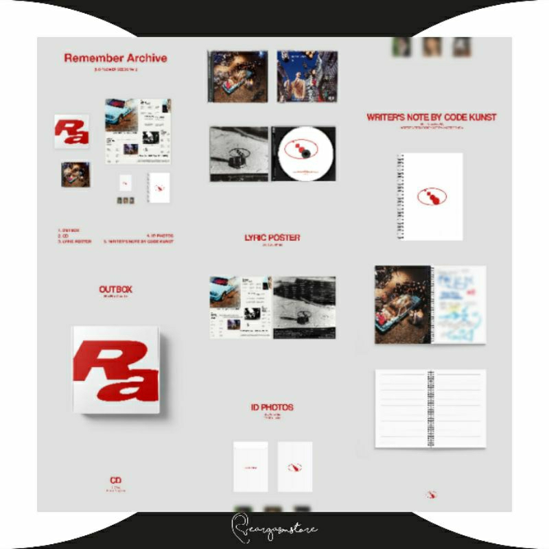 Jual CODE KUNST - REMEMBER ARCHIVE (NO FLOWER SEEDS VER) | Shopee Indonesia