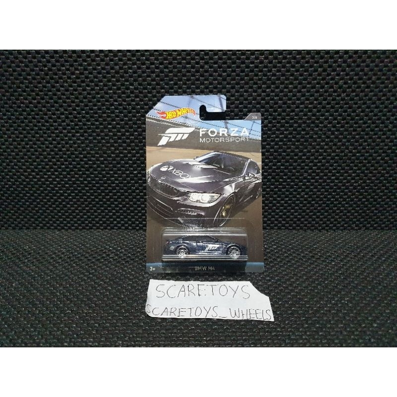Jual hot wheels bmw m4 hitam forza motorsport | Shopee Indonesia
