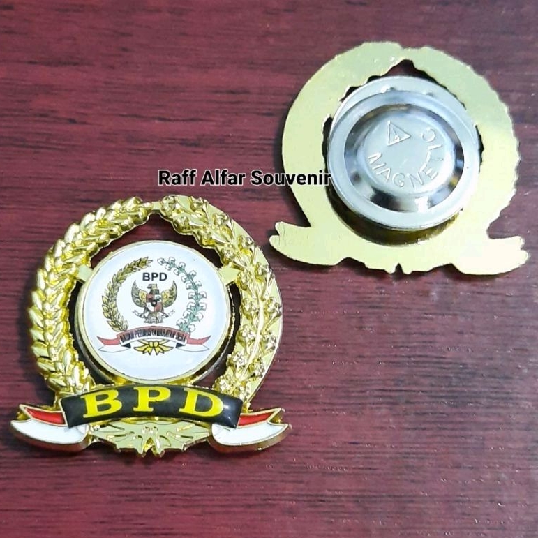 Jual PIN BPD LOGO BARU MODEL PADI KAPAS MAGNET / PIN BADAN PERMUSYAWARATAN DESA | Shopee Indonesia
