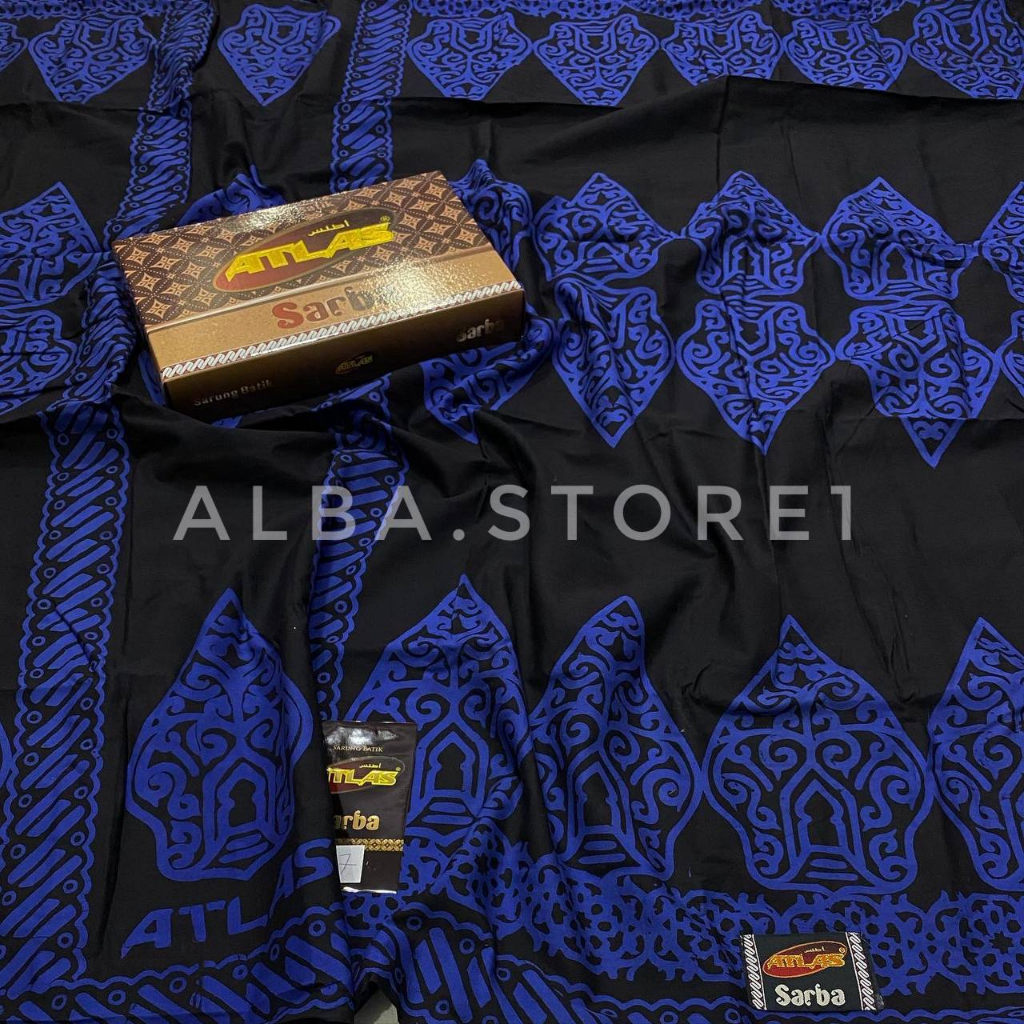 Jual Sarung Atlas SARBA/Sarung Atlas Motif Batik//Sarung Batik Atlas ...