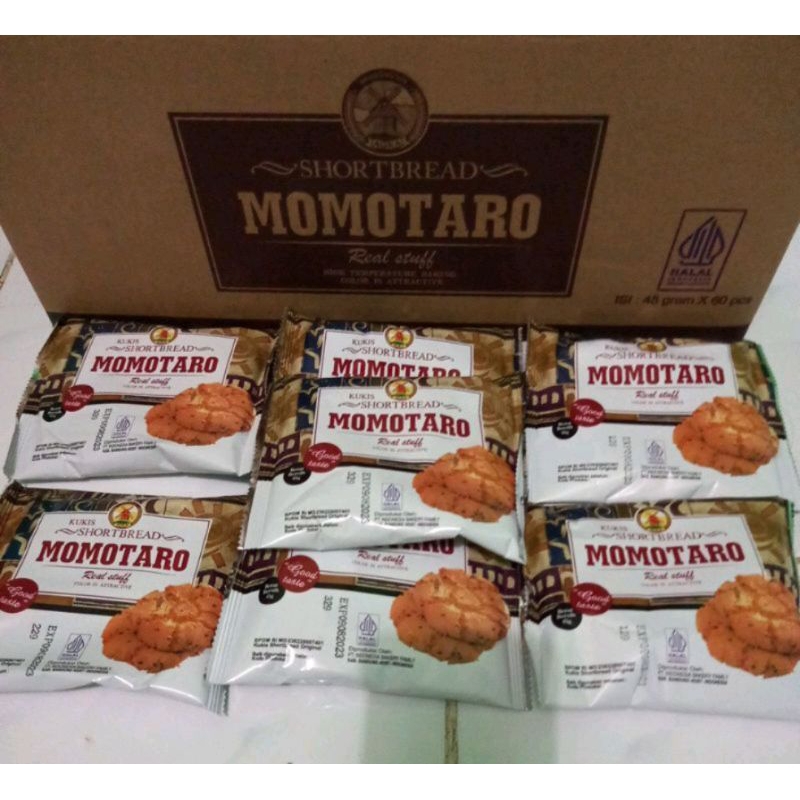 Jual momotaro shortbread aoka 1 dus | Shopee Indonesia