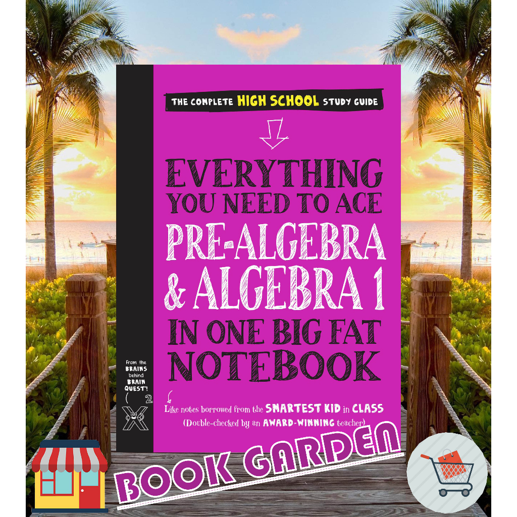 Jual EVERYTHING YOU NEED TO ACE PRE-ALGEBRA AND ALGEBRA I IN ONE BIG ...