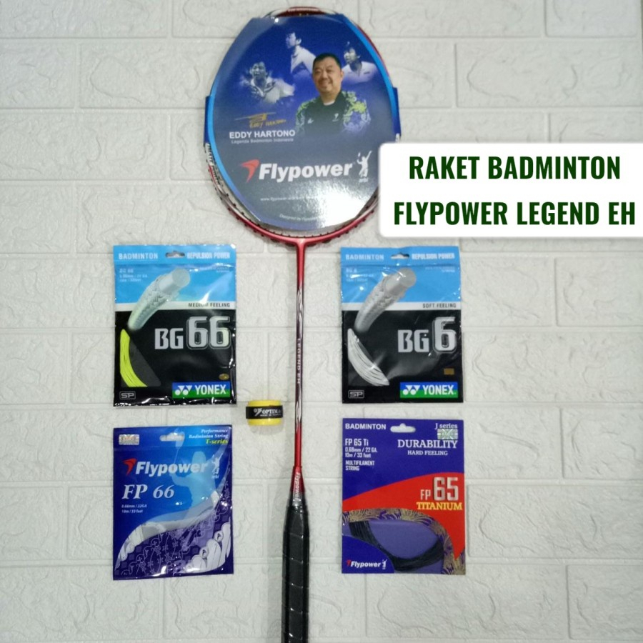 Jual RAKET BADMINTON FLYPOWER LEGEND EH ORIGINAL 100% FREE PEMASANGAN ...