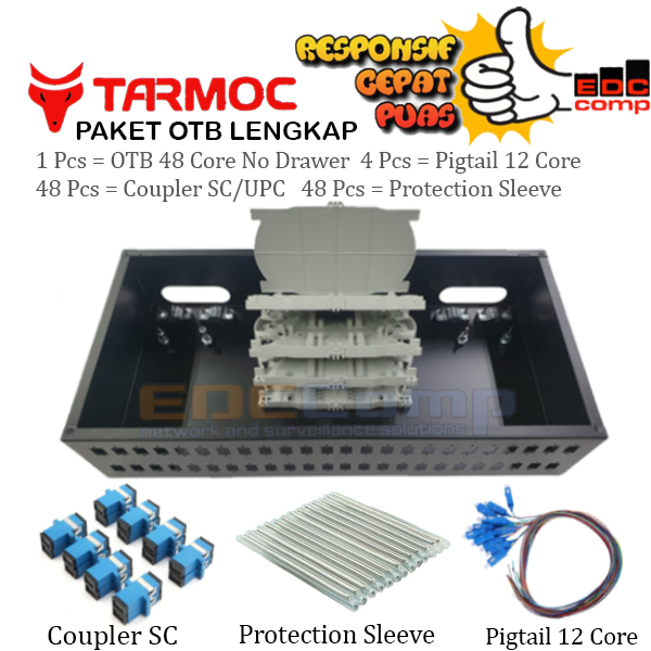 Jual Fiber Optic OTB 12/24/48 Core SC | Drawer / No Drawer ODF OTB ...