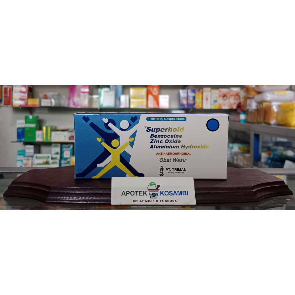 Jual SUPERHOID 6 SUPPOSITORIA (1 STRIP) | Shopee Indonesia