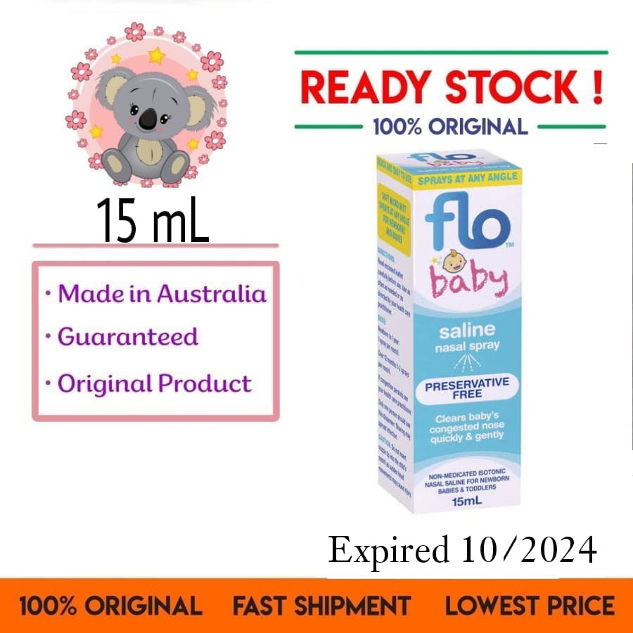 Jual FLO Baby Saline and Nasal Drops (15 ml) | Shopee Indonesia